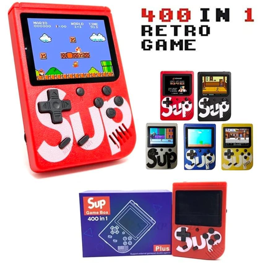 MINI CONSOLA GAME BOX SUP 400 EN 1 – Mirkisstore